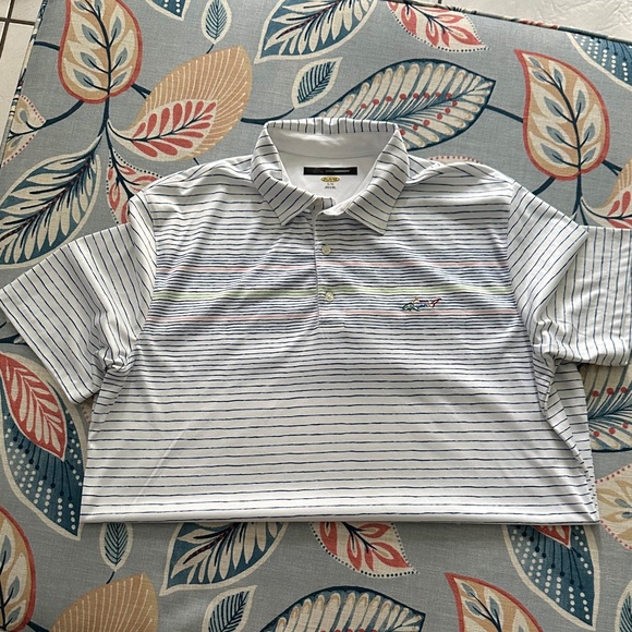 Greg Norman Collection | Shirts | Greg Norman Collection Blue And White ...